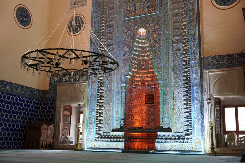 Yesil Mosque in Bursa, Turkiye Editorial Stock Photo - Image of ...