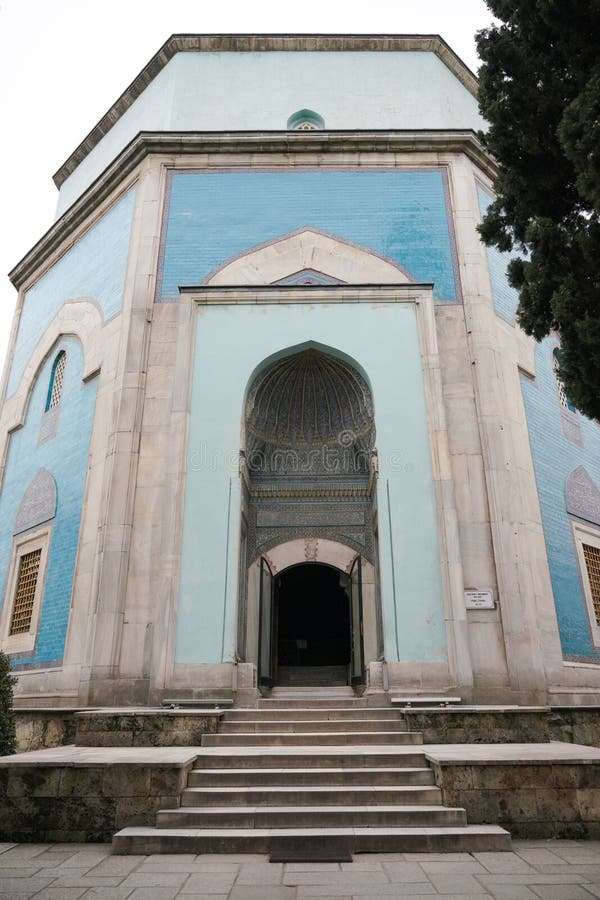 Yesil Tomb in Bursa, Turkiye Stock Photo - Image of turkiye, travel ...