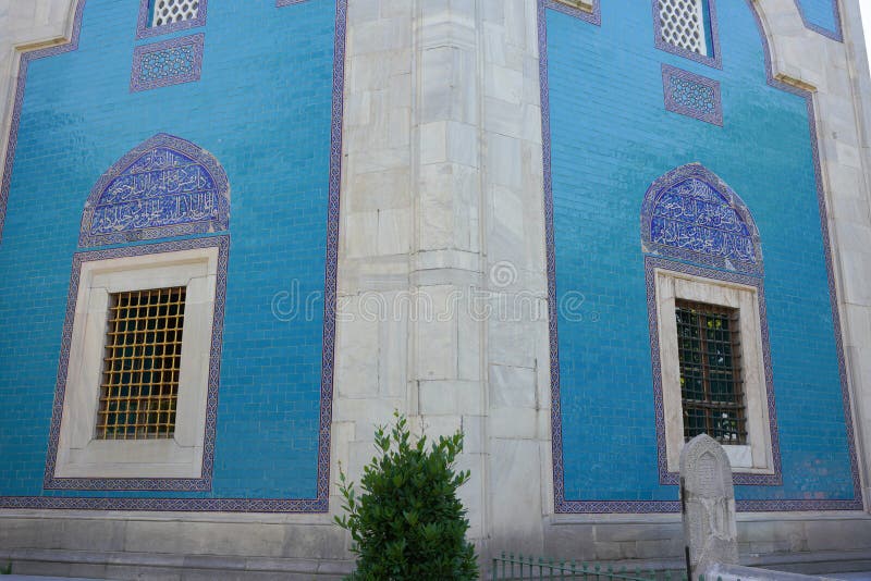 Yesil Tomb in Bursa, Turkiye Stock Image - Image of ottoman, building ...