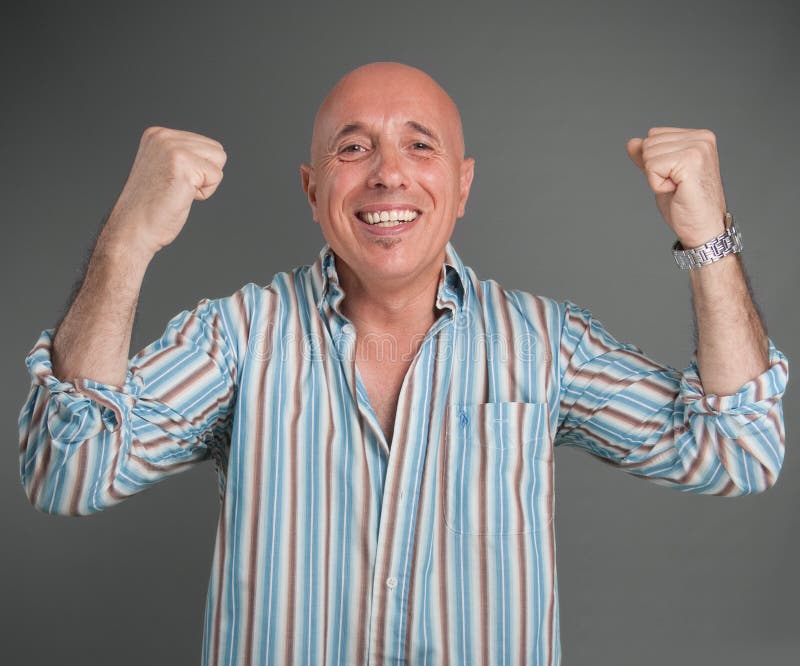 Yessss stock image. Image of achievement, celebrate, mature - 15059299