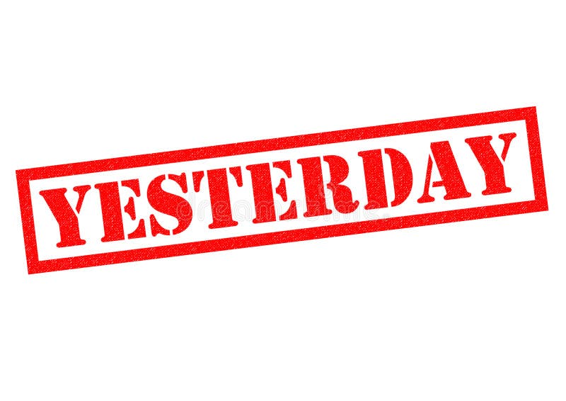 Yesterday Stock Illustrations – 3,189 Yesterday Stock Illustrations ...