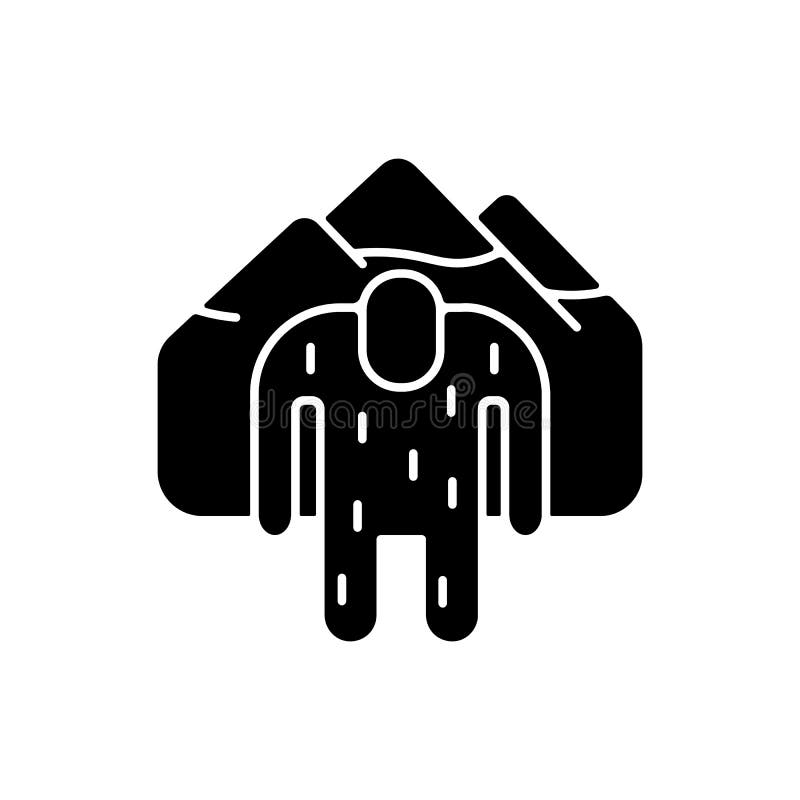 Yeti black glyph icon stock vector. Illustration of legendary - 231995094 Yeti black glyph icon stock vector. Illustration of legendary - 231995094