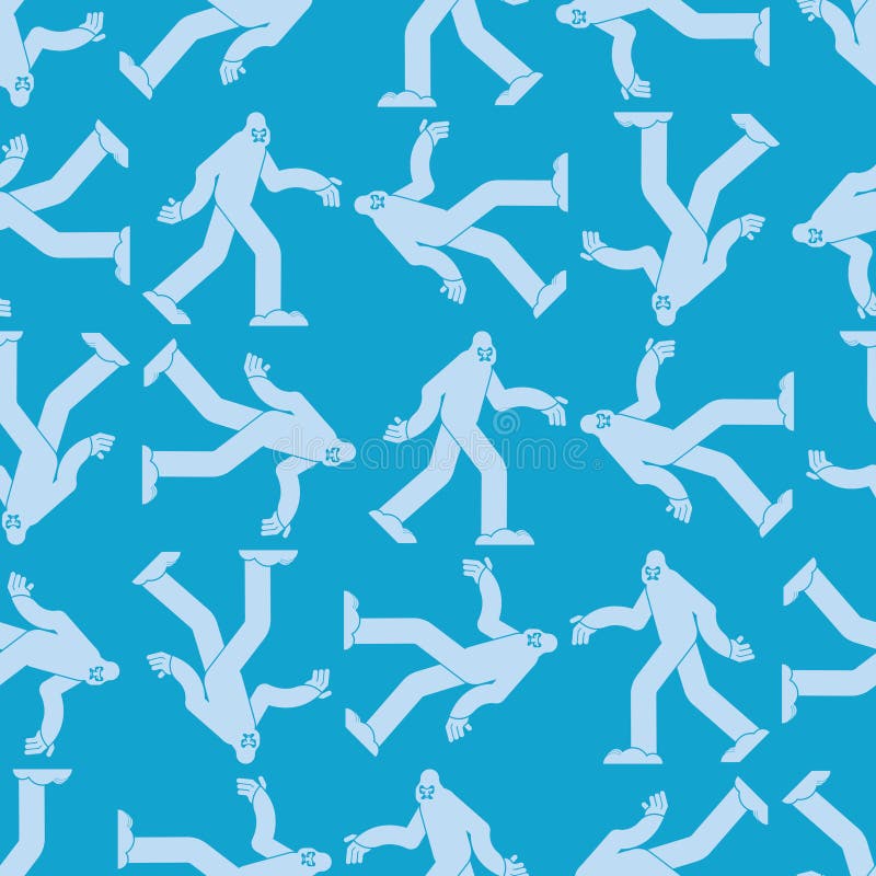 Sasquatch Pattern Stock Illustrations – 89 Sasquatch Pattern Stock ...