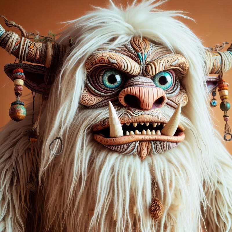 Yeti Puppet Puppet Inspired by Mythical Yetis and Himalayan Folk Stock ...