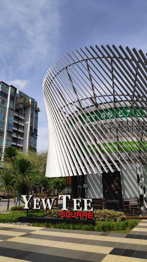 Yew Tee Square Which Located Right Next To Yew Tee MRT Station in ...
