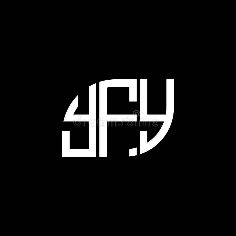 YFY Letter Logo Design on White Background. YFY Creative Initials ...