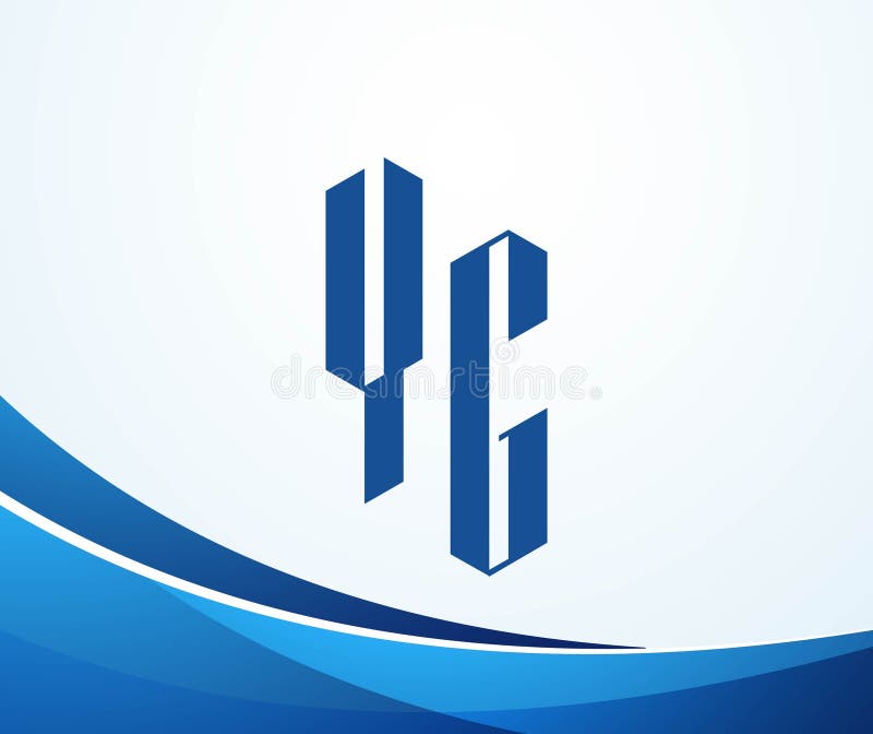 YG Alphabet Letter Logo Design Template Elements Stock Vector ...