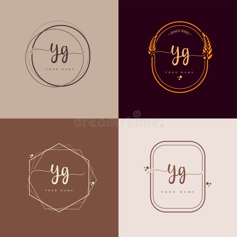 Yg Initials Stock Illustrations – 351 Yg Initials Stock Illustrations ...