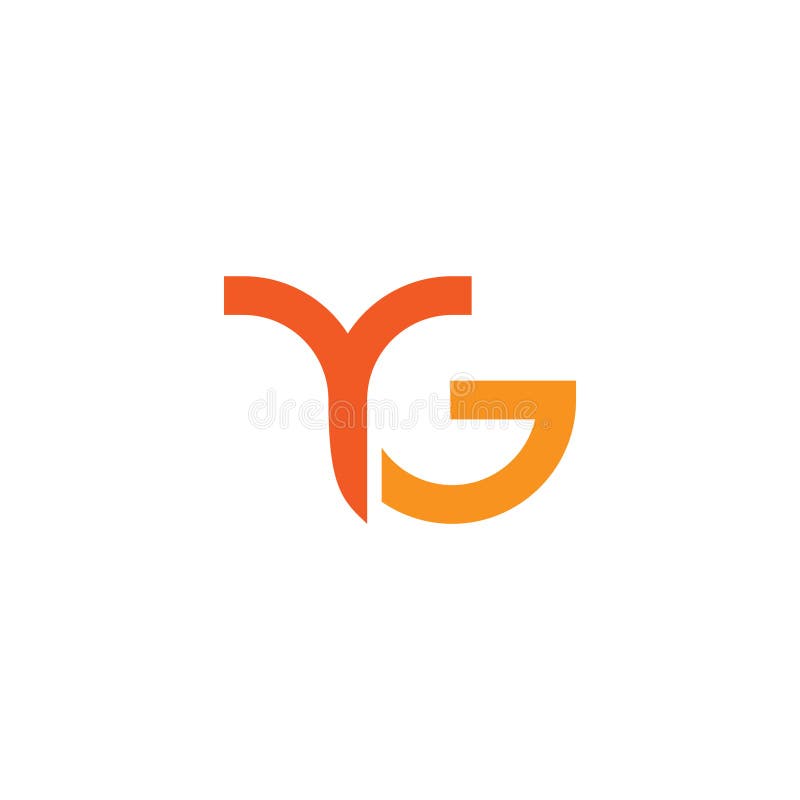 YG Logo, YG Monogram, Initial YG Logo, Letter YG Logo, Icon, Vector ...