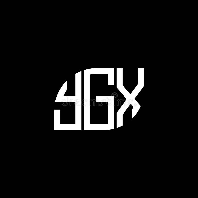 YGX Letter Logo Design on White Background. YGX Creative Initials ...