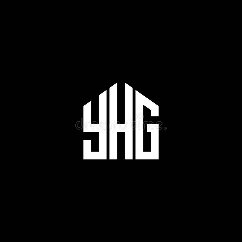 YHG Letter Logo Design on BLACK Background. YHG Creative Initials ...