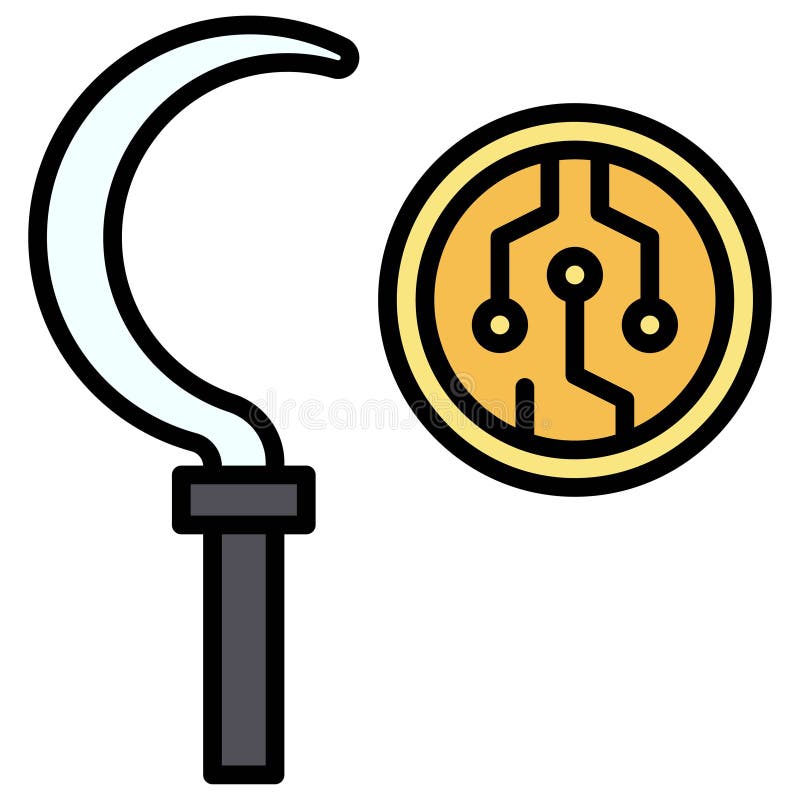 Yield Farming Icon, DeFi Related Vector Illustration Stock Vector ...