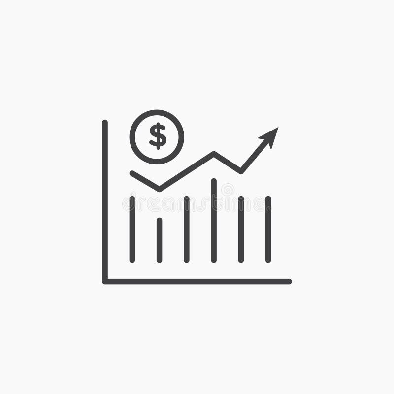 Yieldline in Thin Line Black Color. Flat Simple Vector Symbols ...