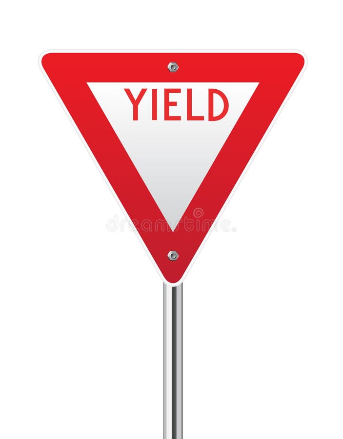 Blank Yield Sign Template