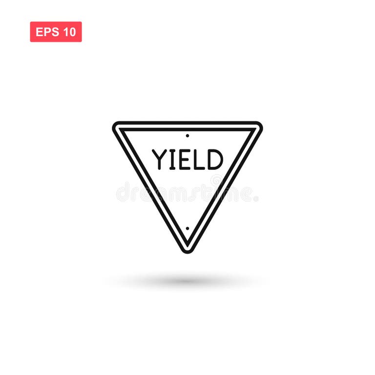 Yield Icon Stock Illustrations – 5,929 Yield Icon Stock Illustrations ...