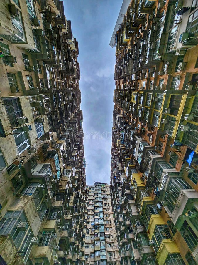 Yik Cheong Building in Hong Kong, China Editorial Photo - Image of ...