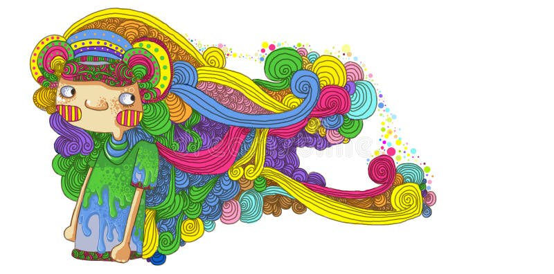 Yika stock de ilustración. Ilustración de mouthes, hermoso - 20491533