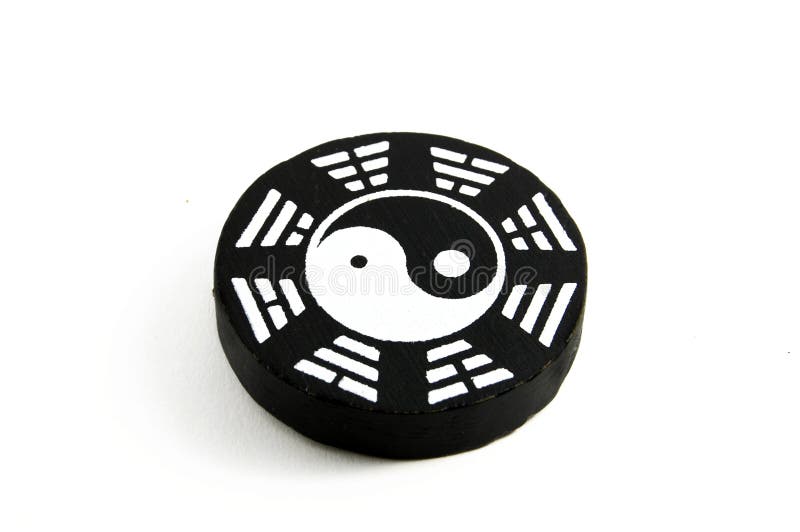 Yin De Yang De Shui De Feng Photo stock - Image du chinois, blanc: 7581026