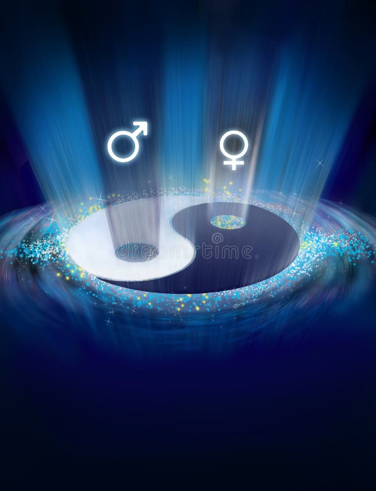 Yin Yang Man Woman Stock Illustrations – 1,245 Yin Yang Man Woman Stock ...
