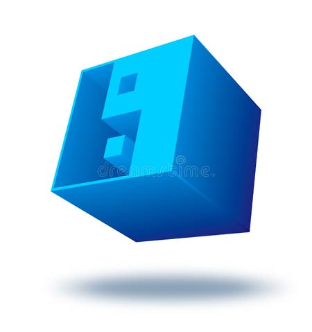 Yin yang cube stock vector. Illustration of yang, balance - 967314