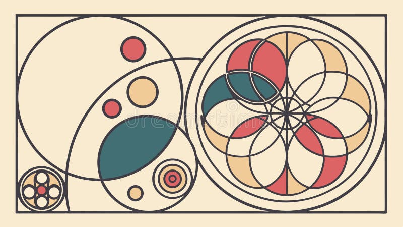 Yin Yang Geometric Pattern, Harmonious Balance Art, Abstract Philosophy ...