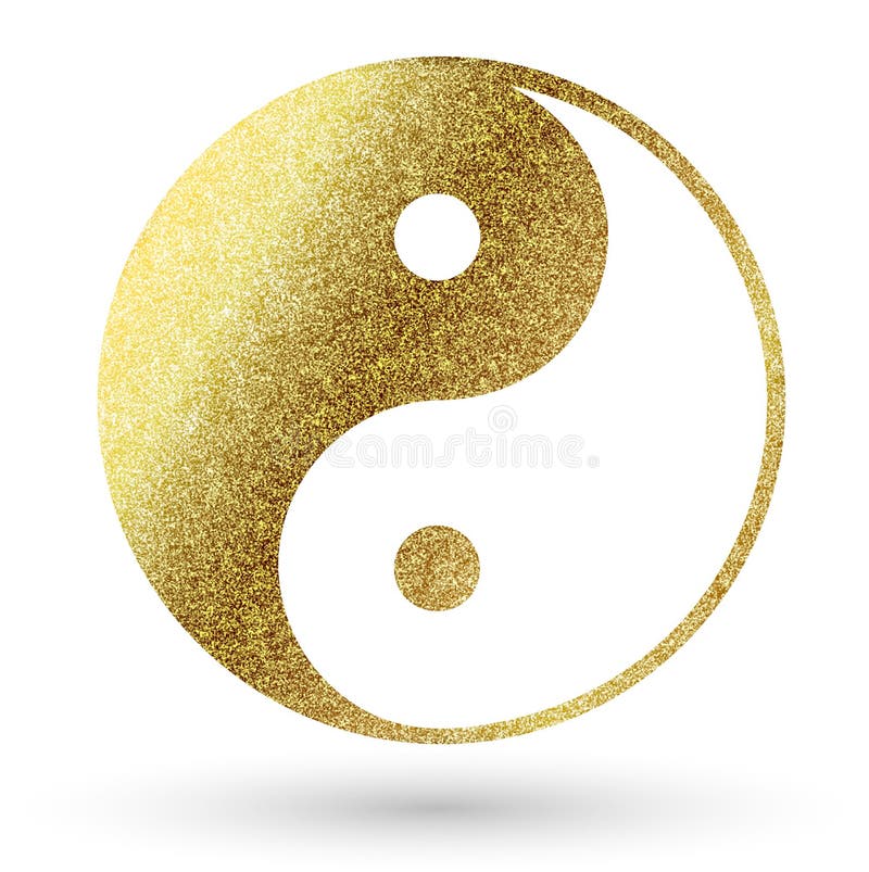 Yin Yang 3D logo stock vector. Illustration of feng, buddhist - 99771338