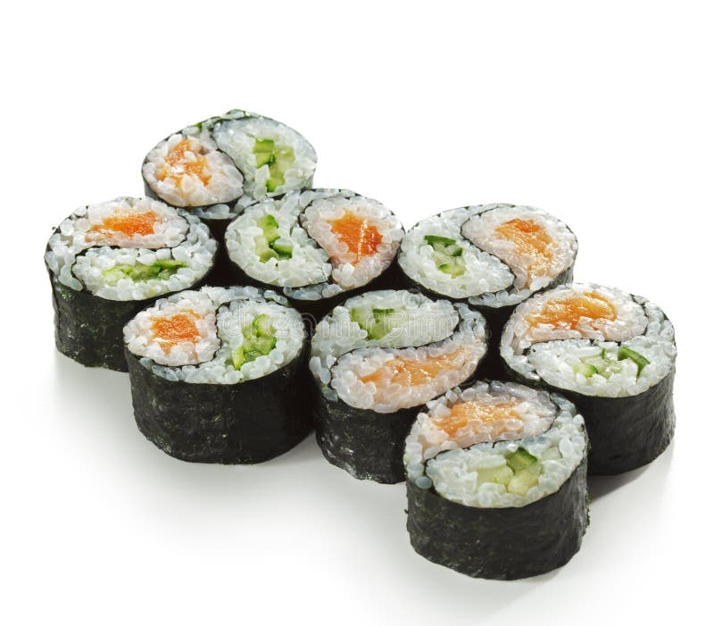 Yin Yang Roll stock photo. Image of roll, nori, fresh - 11679226