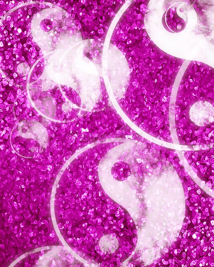 Yin and yang symbol stock illustration. Illustration of glowing - 67802825