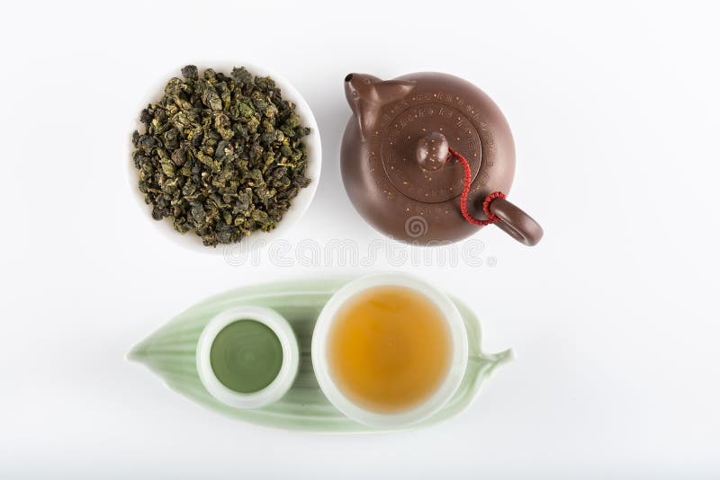 Tea ceremony set. Top view stock photo. Image of pallet - 67423970