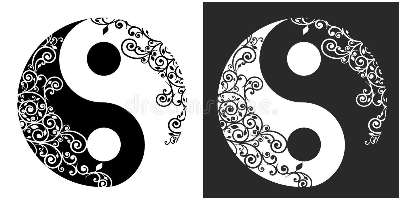 Yin Yang Pattern Stock Illustrations – 6,231 Yin Yang Pattern Stock ...