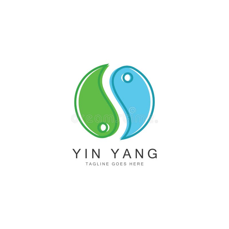 Yin Yang Vector Icon Design Illustration Template. Stock Vector ... Yin Yang Vector Icon Design Illustration Template. Stock Vector ...