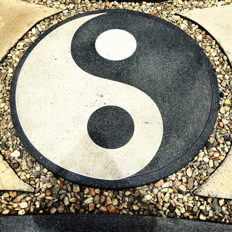 Ying yang stock image. Image of ying, yang, symbol, peace - 108567731