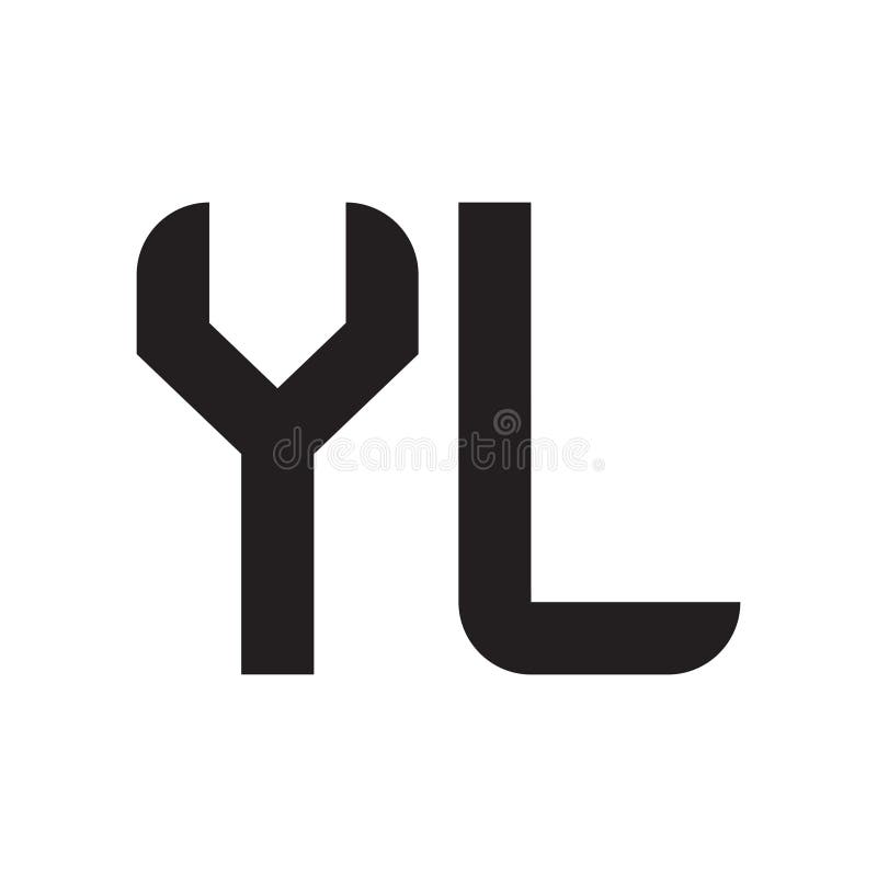Yl Initial Letter Vector Logo Icon Stock Vector - Illustration of ...