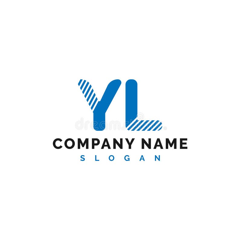 YL Letter Logo Design. YL Letter Logo Vector Illustration - Vector ...