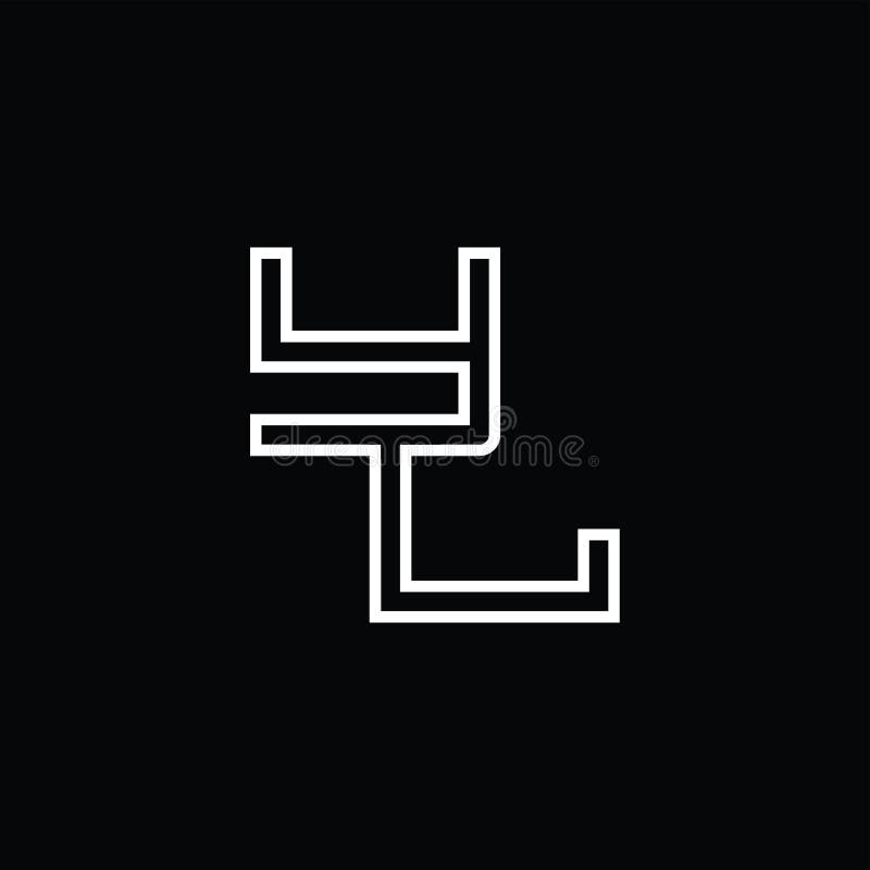 YL Logo Monogram with Line Style Design Template Stock Vector ...