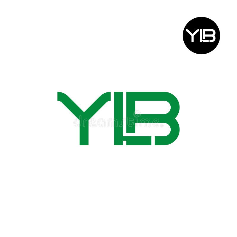 YLB Logo Letter Monogram Design Stock Vector - Illustration of design ...