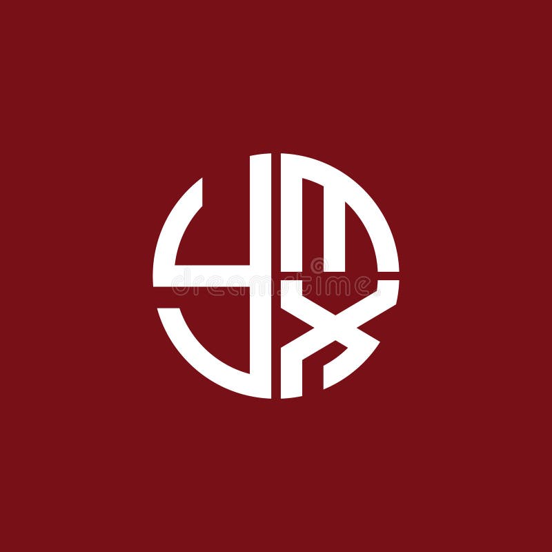 Ymx Circle Emblem Abstract Monogram Stock Illustrations – 5 Ymx Circle ...