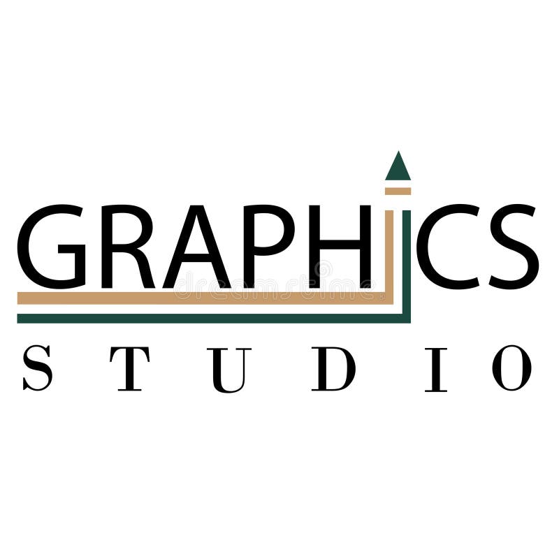 Logo Design - Graphics Studio Co. Stock Illustration - Illustration of ...