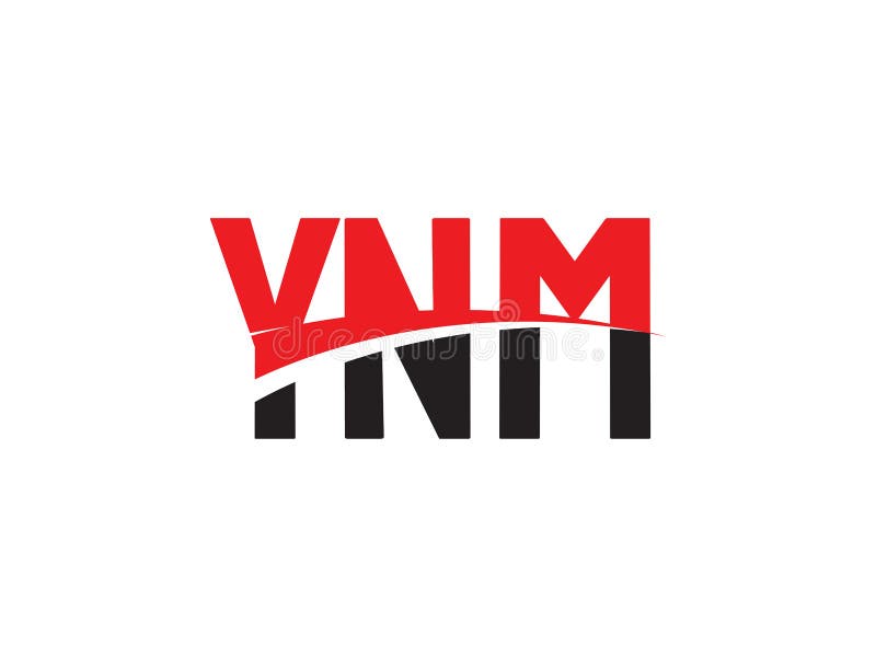 YNM Letter Initial Logo Design Vector Illustration Stock Vector ...