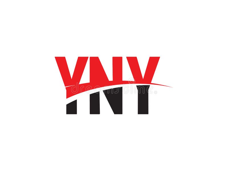 YNY Letter Initial Logo Design Vector Illustration Stock Vector ...