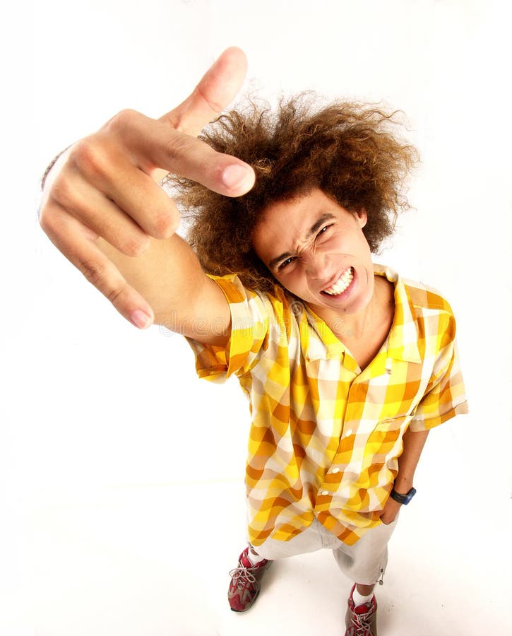 Yo man. stock image. Image of afro, rebellion, funky - 19470459