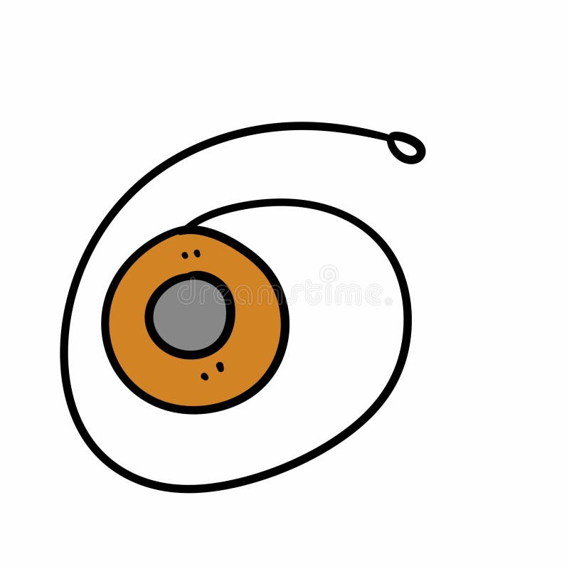 Yo-yo Cartoon on White Background Stock Illustration - Illustration of ...