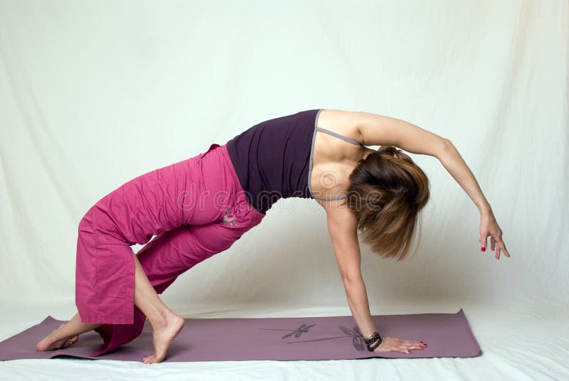 Yoga stock image. Image of limber, chinese, woman, active - 26654641
