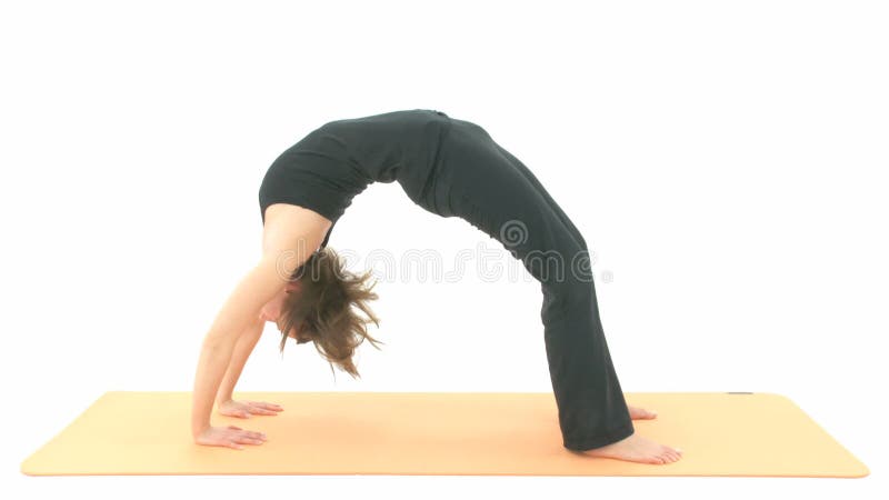 Yoga Asana stock footage. Video of studio, shot, isolated - 39655936