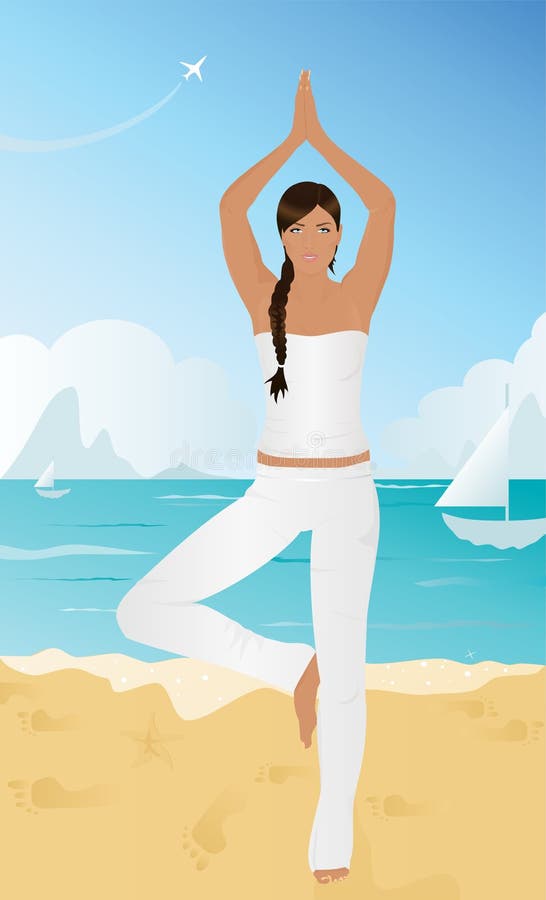 Yoga On The Beach Picture. Image: 16220668