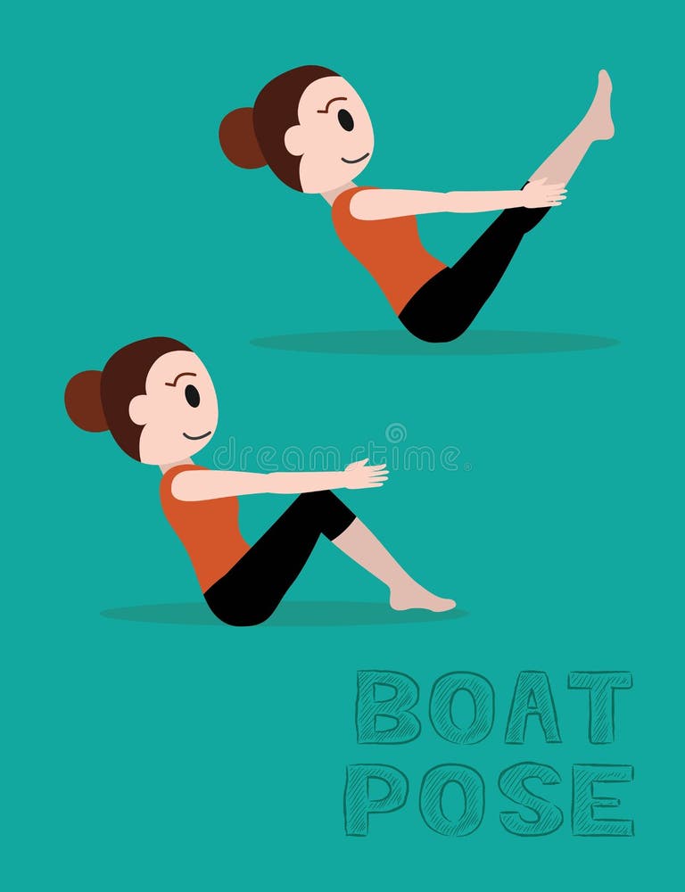 Boat Pose Stock Illustrations – 1,143 Boat Pose Stock Illustrations ...