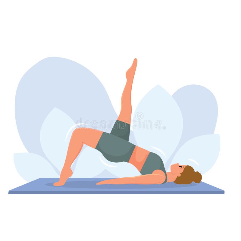 Straight Leg Raise Stock Illustrations – 64 Straight Leg Raise Stock ...
