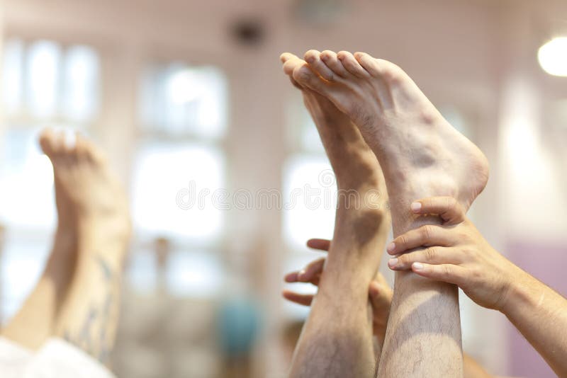 Yoga candle pose stock image. Image of class, care, feet - 50746539