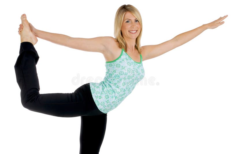 Yoga Girl stock image. Image of pretty, fitness, good - 10053189