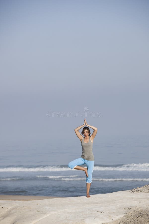 Yoga girl stock image. Image of fitness, adult, health - 18547965